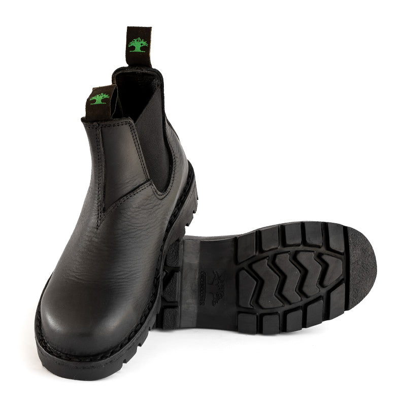 Men's Chelsea Boot - Steel Toe Cap – Groundcover Leather Company